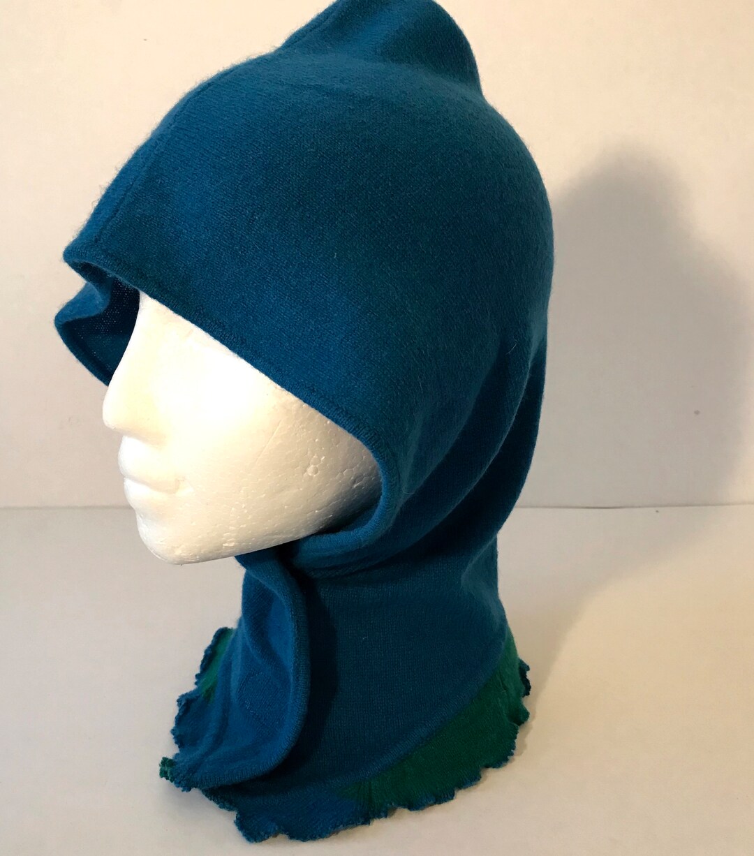Cashmere Hood, Recycled 100% Cashmere. - Etsy