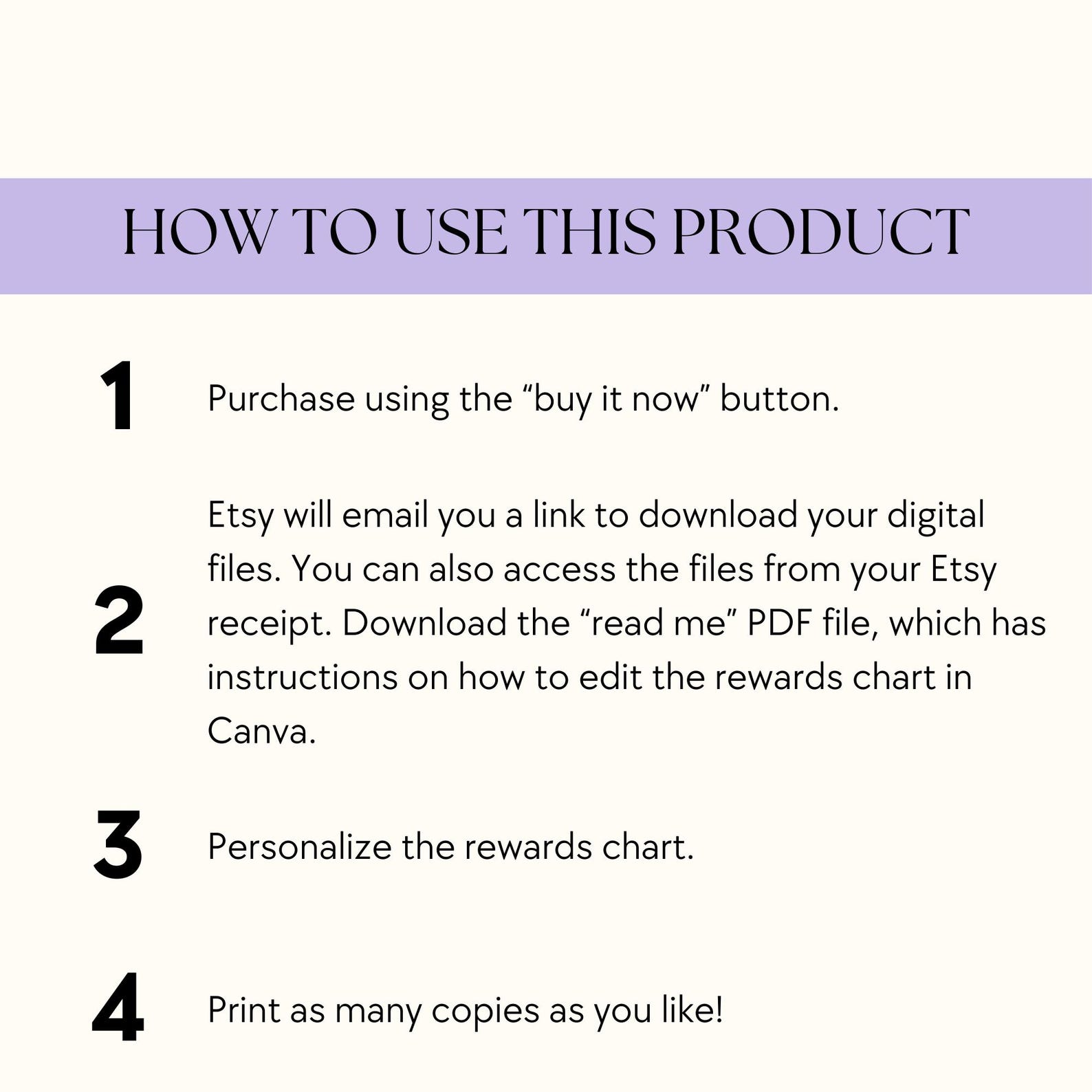 Purple Rewards Chart Printable,kids Routine Chart,kids Chore Chart,kids ...