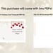 Printable Christmas and New Year Card - Festive Holiday Greeting ...
