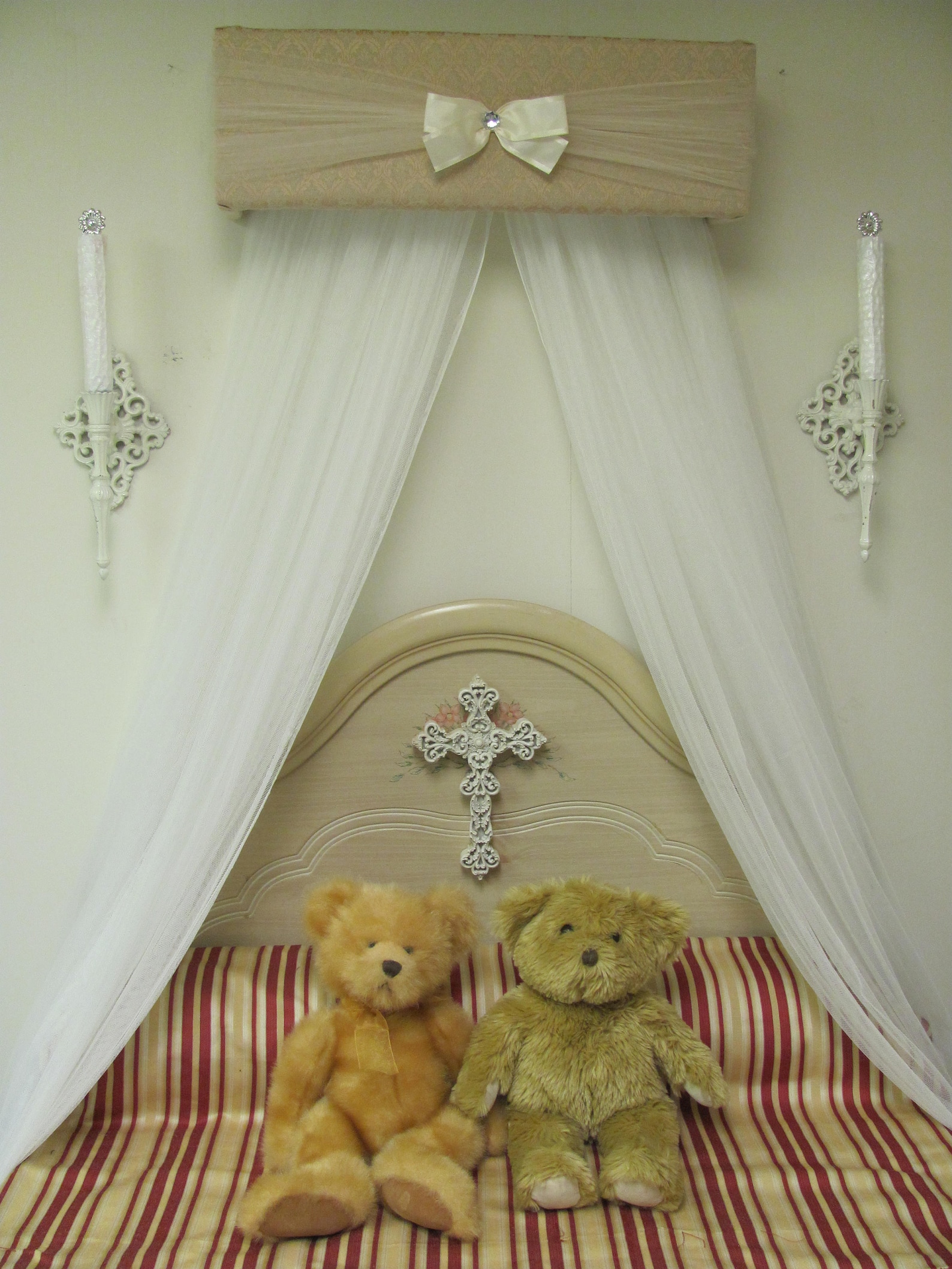 Crib Canopy Crown Bed Paris Bedroom Decor Crown Cornice Gold - Etsy