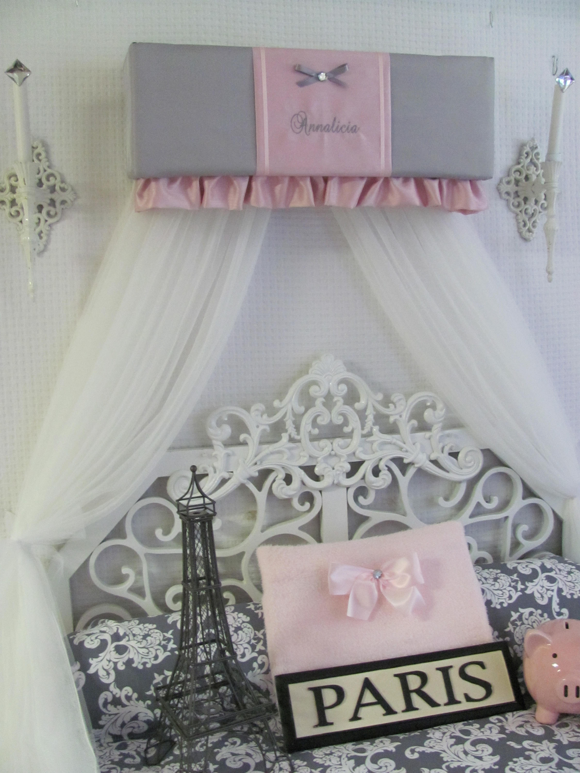 Nursery Cornice BED Teester Personalized Crib Canopy Twin | Etsy