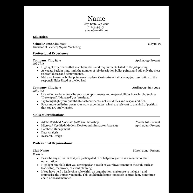 Interactive Resume - Etsy