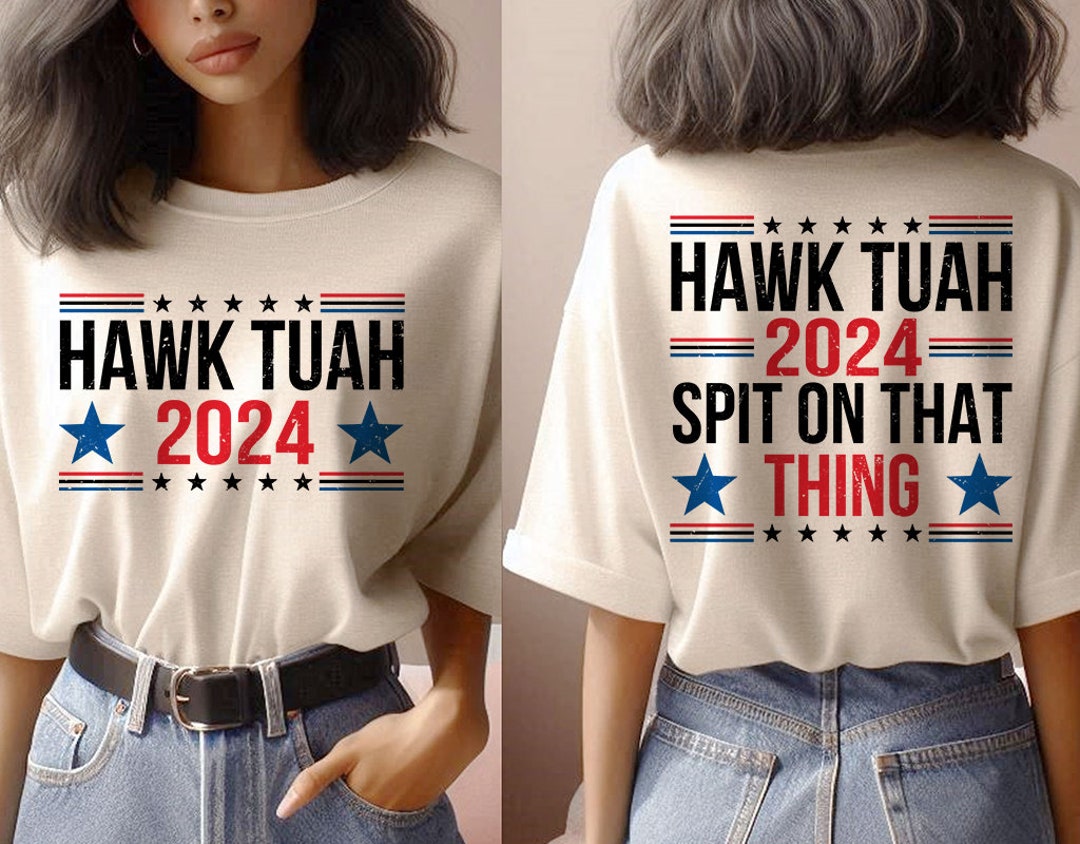 Hawk Tuah Png, Spit on That Thing Digital File, Tiktok Meme Png ...