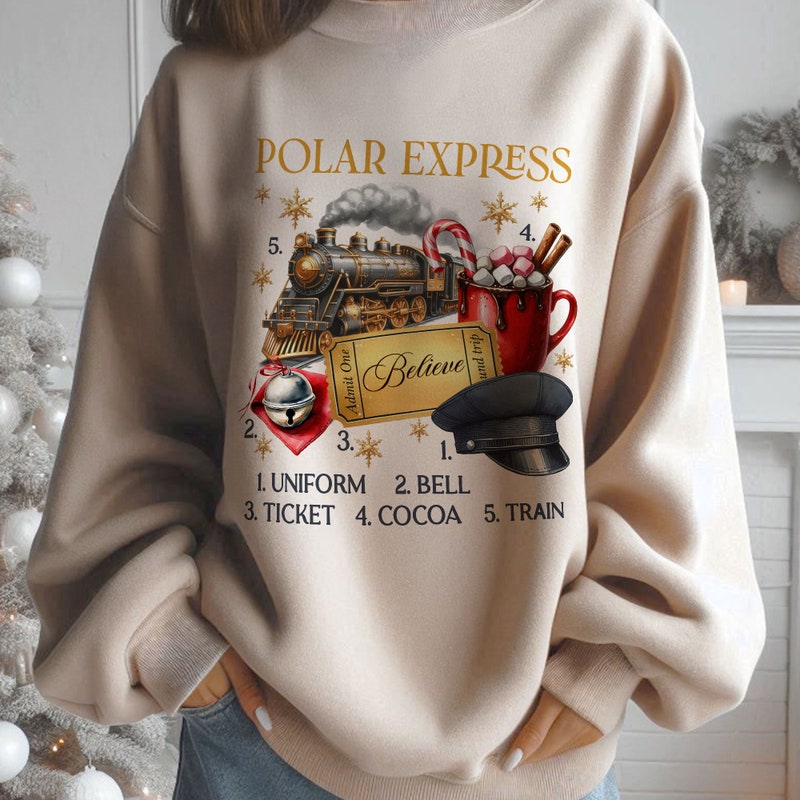 Polar Express Shirt - Etsy
