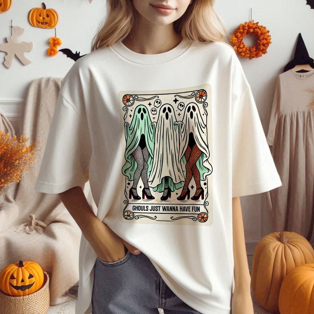 Ghouls Just Wann Have Fun Tarot Png, Tarot Card Png, Funny Girly Png ...