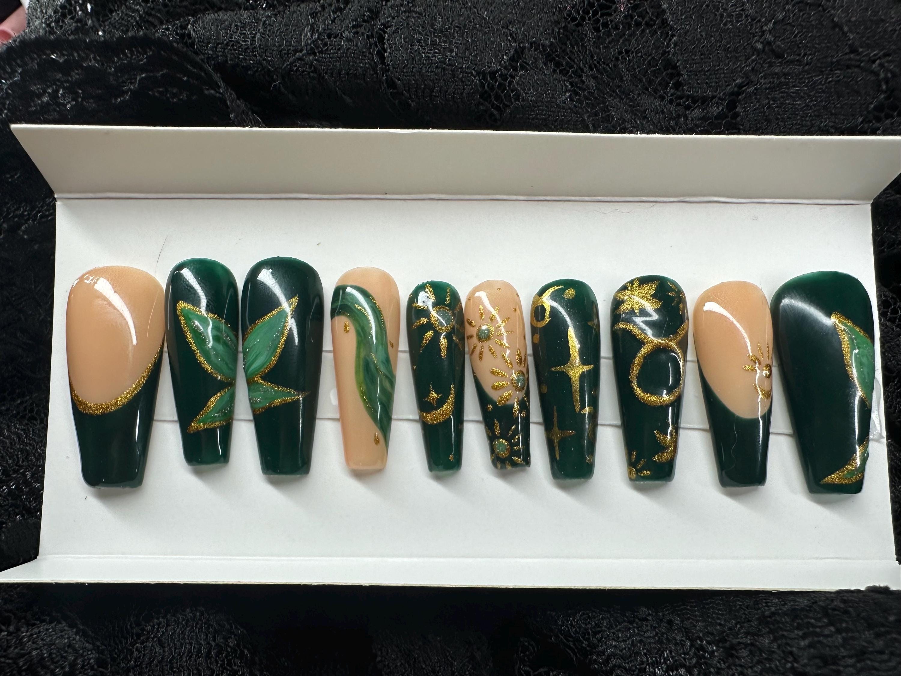 Taurus Inspired Press on Nails - Etsy