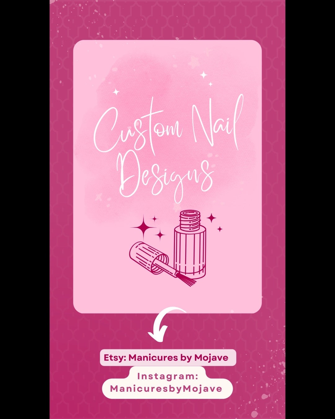 Custom Nail Designs - Etsy