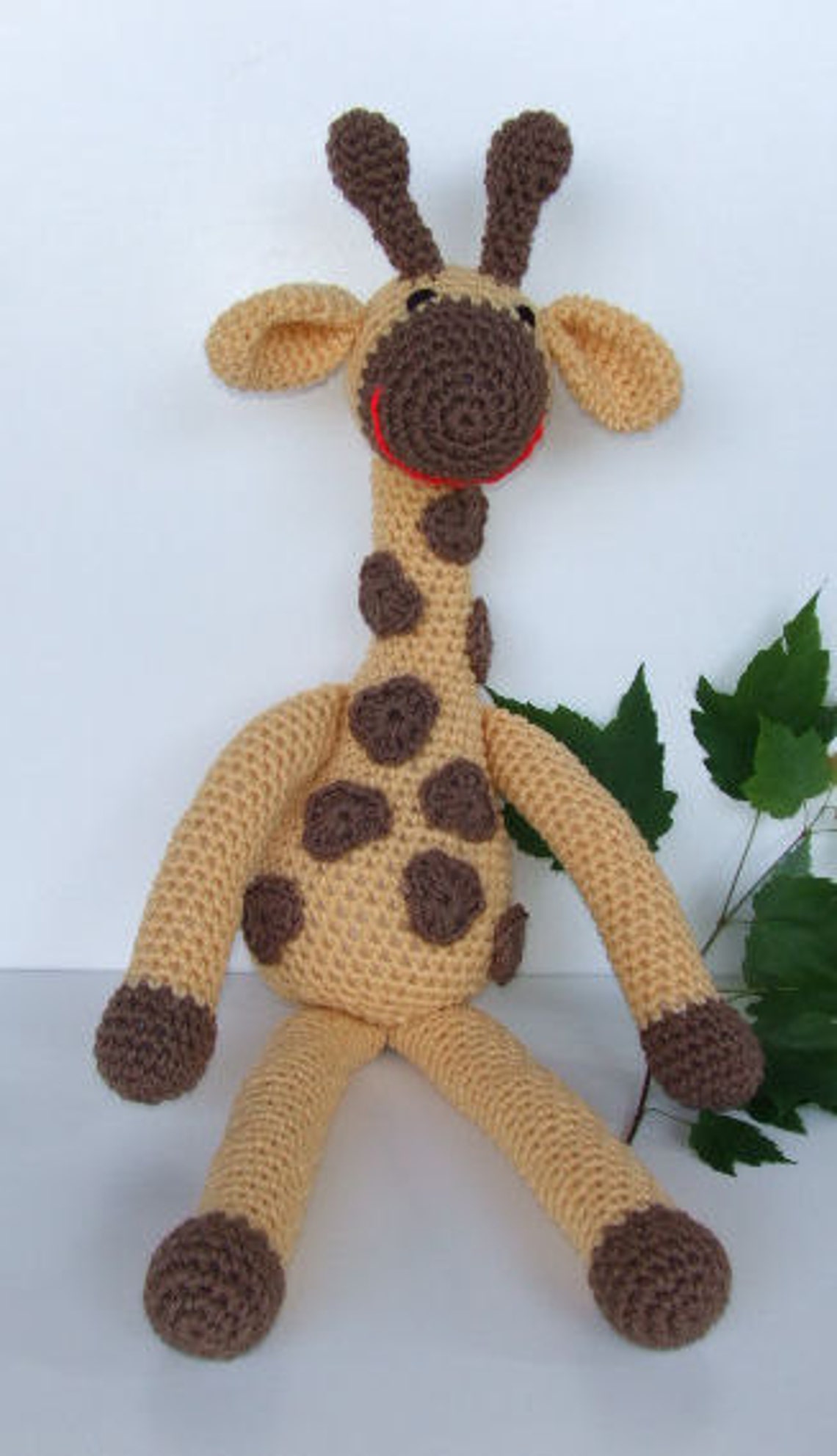 CROCHET PATTERN - CV104 Girard the Giraffe - Toy - Animal - Amigurami ...