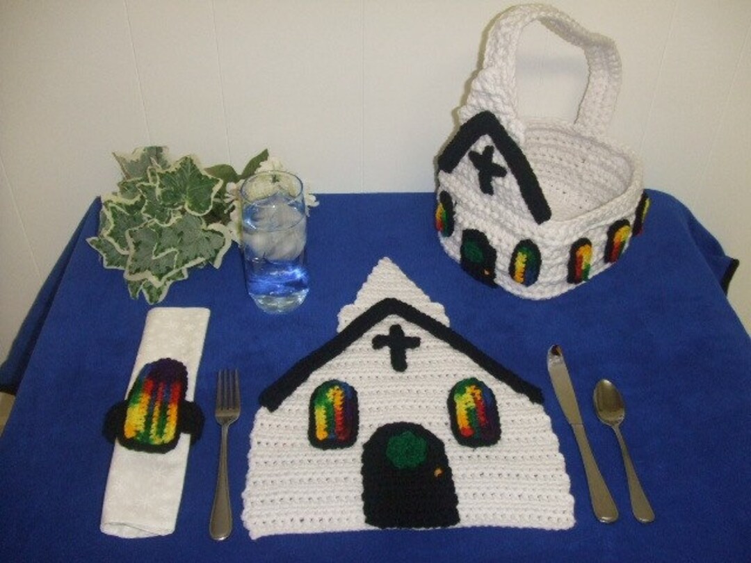 CROCHET PATTERN - CV016 Country Churches - PDF Download - Etsy