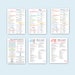 Visual Birth Plan Template Bundle,printable Labor Delivery Preferences ...