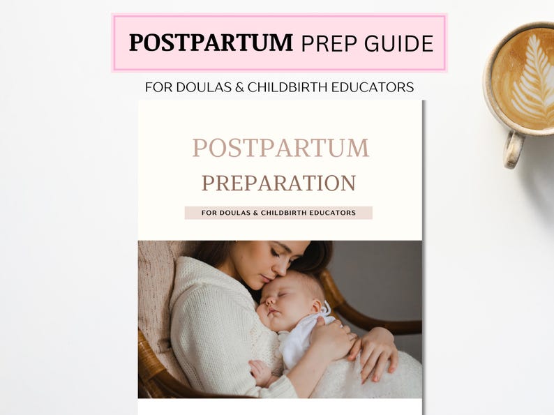 Postpartum Essentials Guide, New Mom Postnatal Recovery Ebook ...