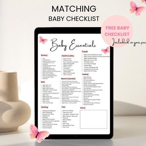Editable Birth Plan Template | Visual Simple Pastel Birth Planner ...
