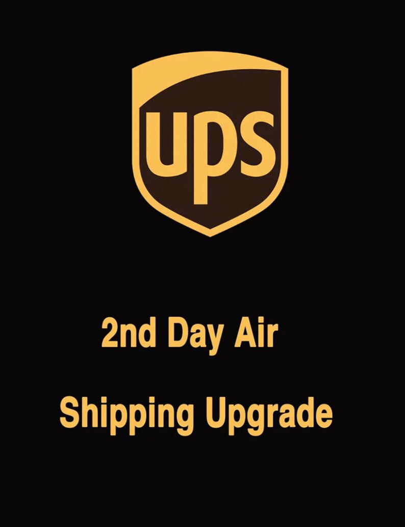 UPS 2nd Day Air Shipping Upgrade - Etsy