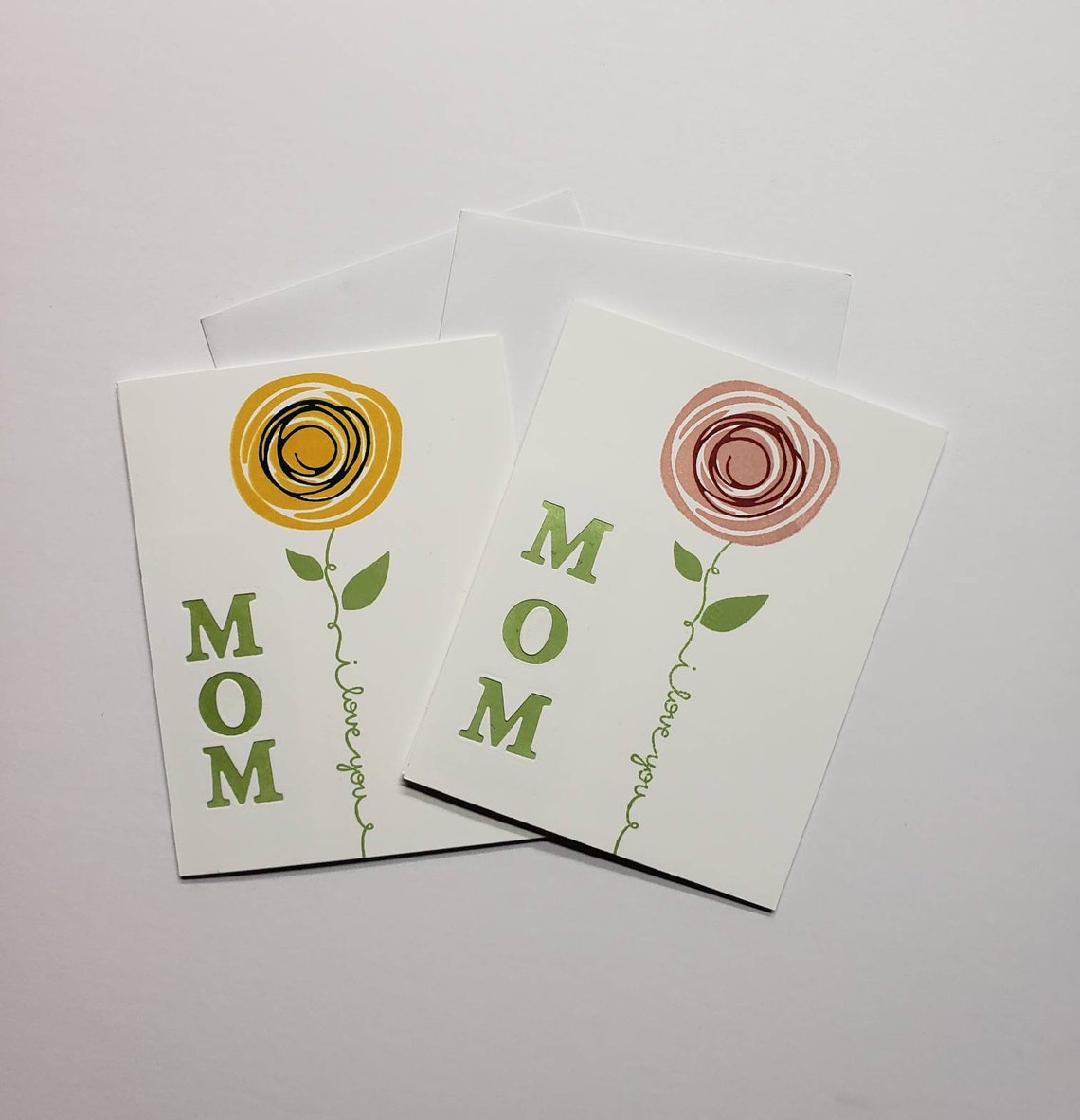 Mothers Day Card Moms Day Happy Mothers Day Etsy