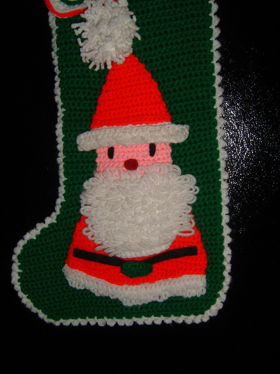 Crochet Pattern Santa Christmas Stocking - Etsy