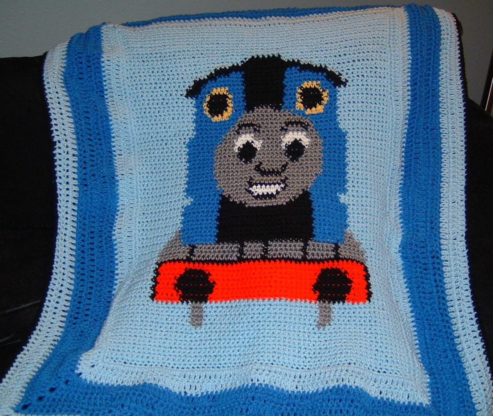 Thomas the Train Crochet Graph - Etsy