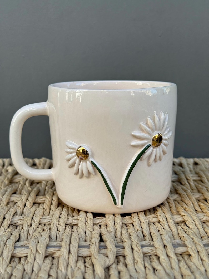 Daisy Mugs - Daisy Coffee Mugs - Etsy