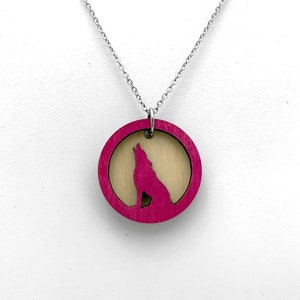 Wolf Essential Oil Necklace, Essential Oil Jewelry, Howling Wolf ...