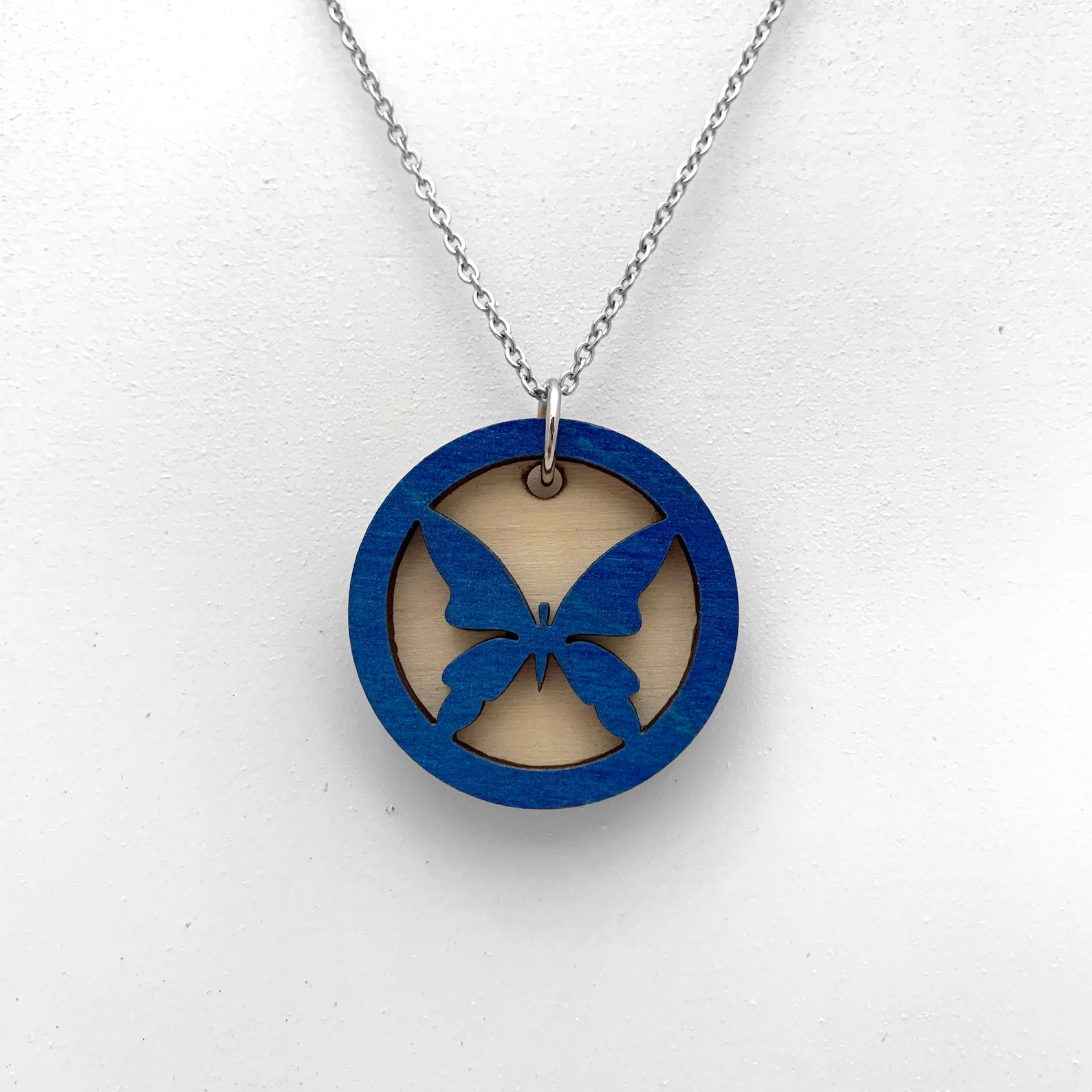 Butterfly Essential Oil Necklace, Aromatherapy Jewelry, Butterfly ...