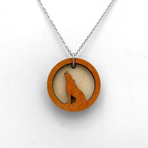 Wolf Essential Oil Necklace, Essential Oil Jewelry, Howling Wolf ...