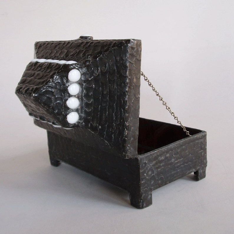 Stained Glass Jewelry Box - Medieval Treasure Chest - Etsy