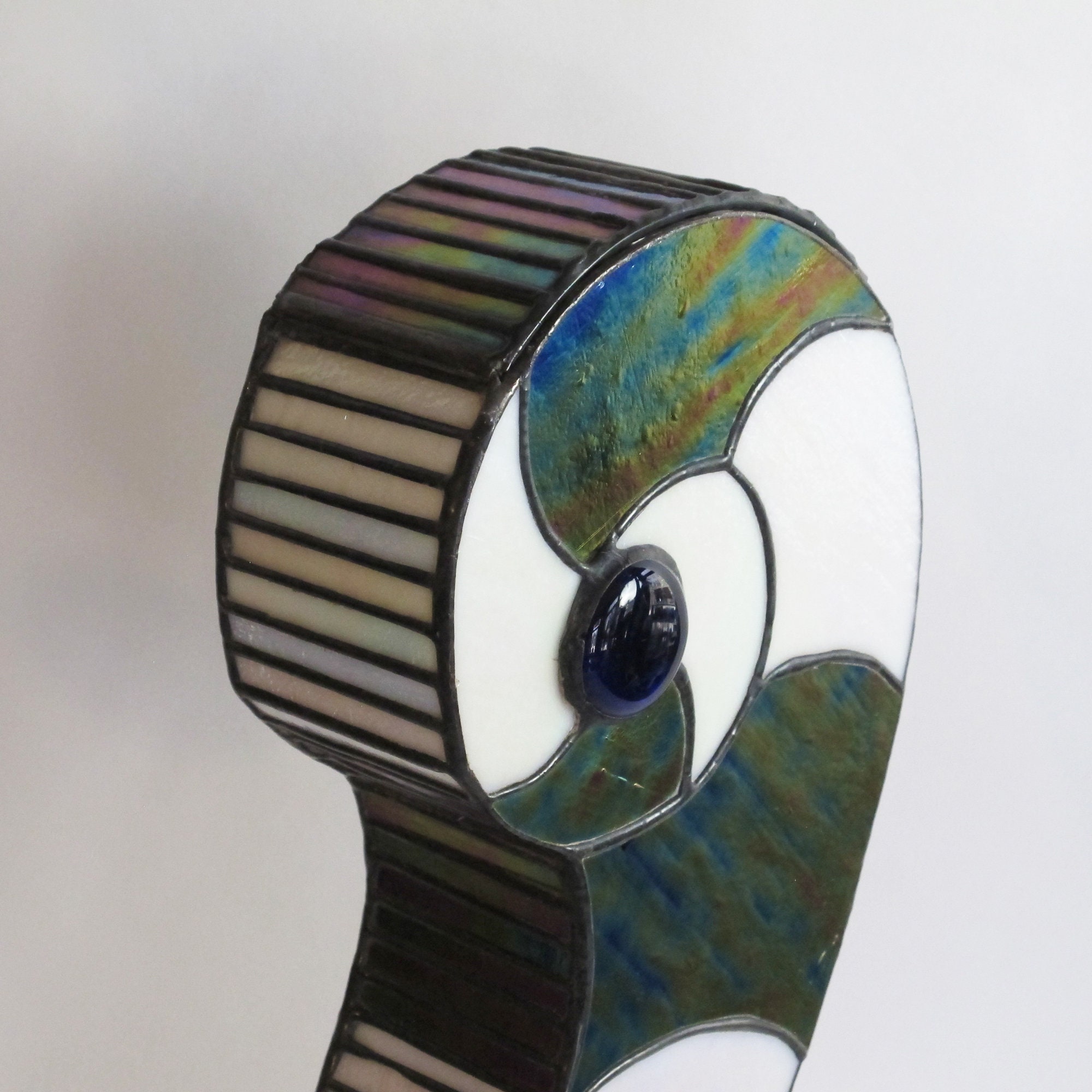 Fern 3D Stained Glass Sculpture One of a Kind - Etsy
