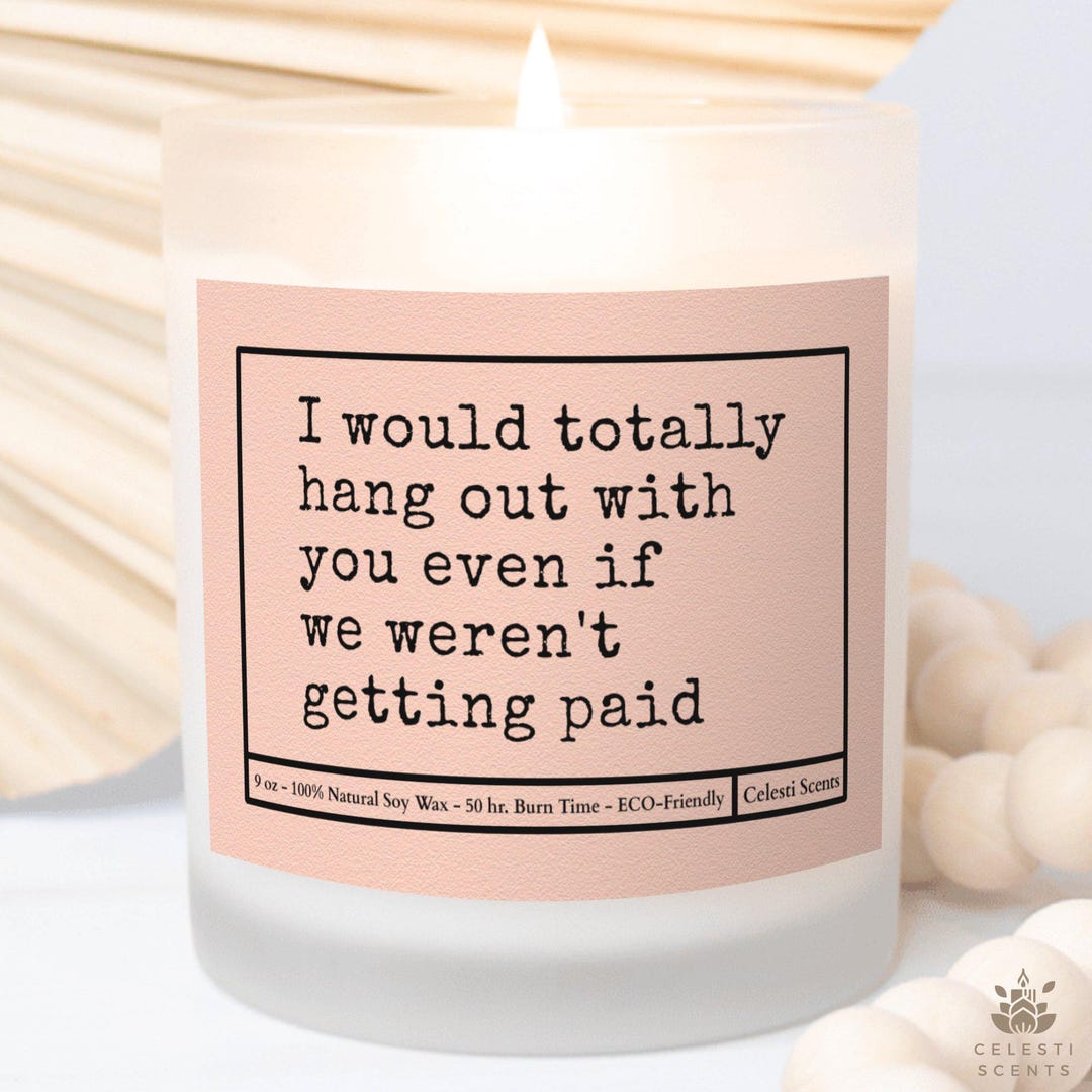 Gift for Co-worker, Staff Gift Candle, Colleague Gifts, Funny Co-worker ...