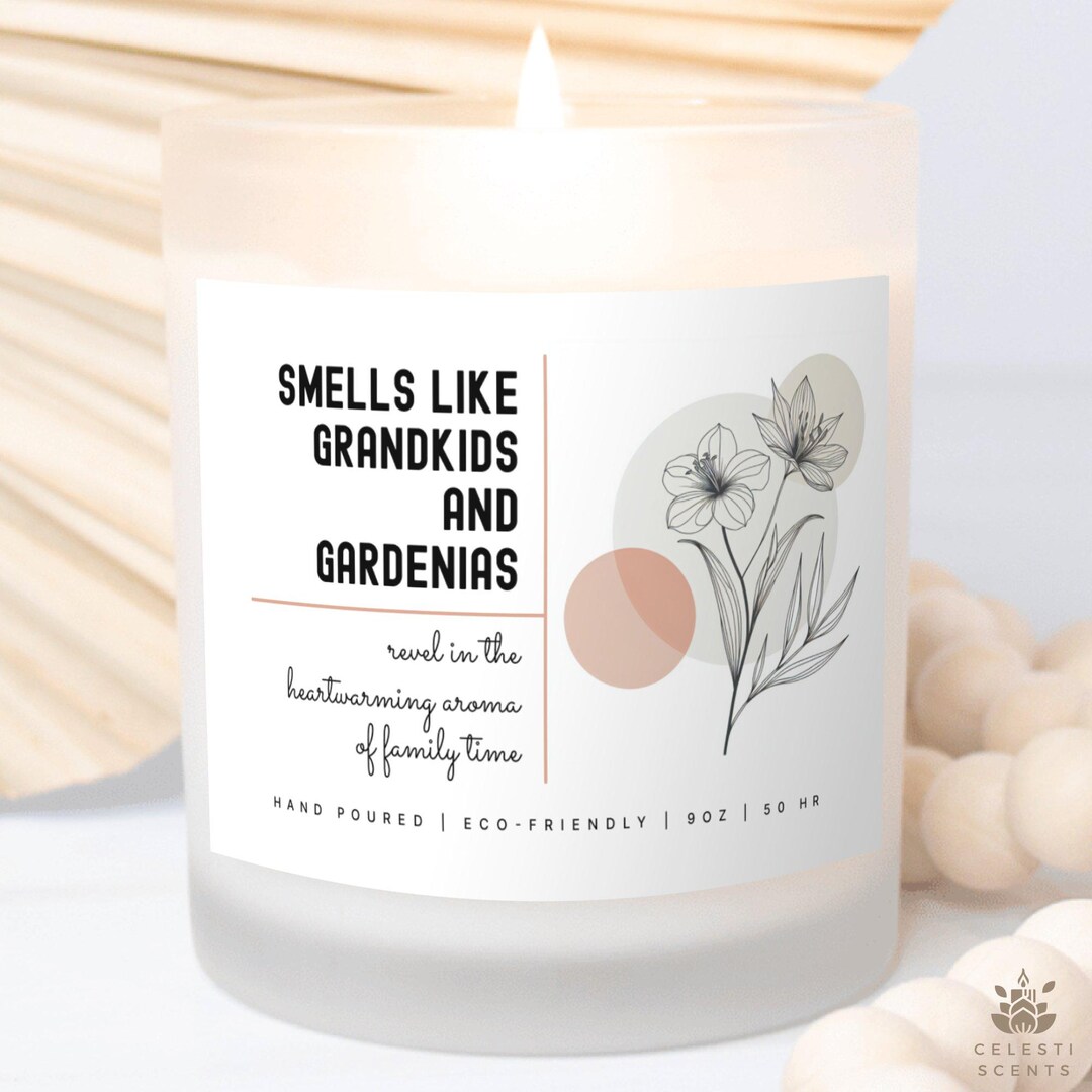 Smells Like Grandkids and Gardenias, Funny Retirement Gift Idea ...
