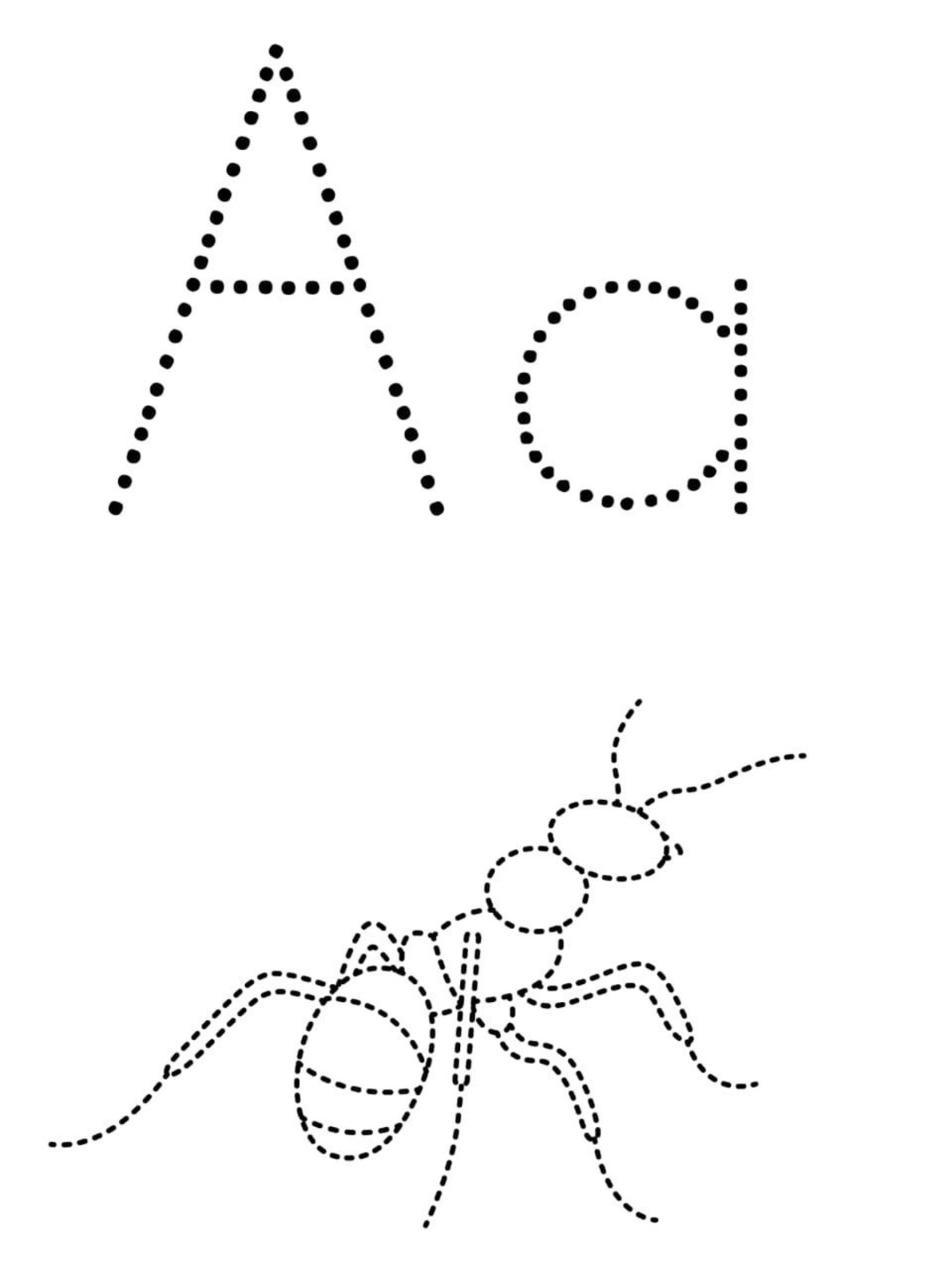 Digital Alphabet Coloring Book for Children. - Etsy