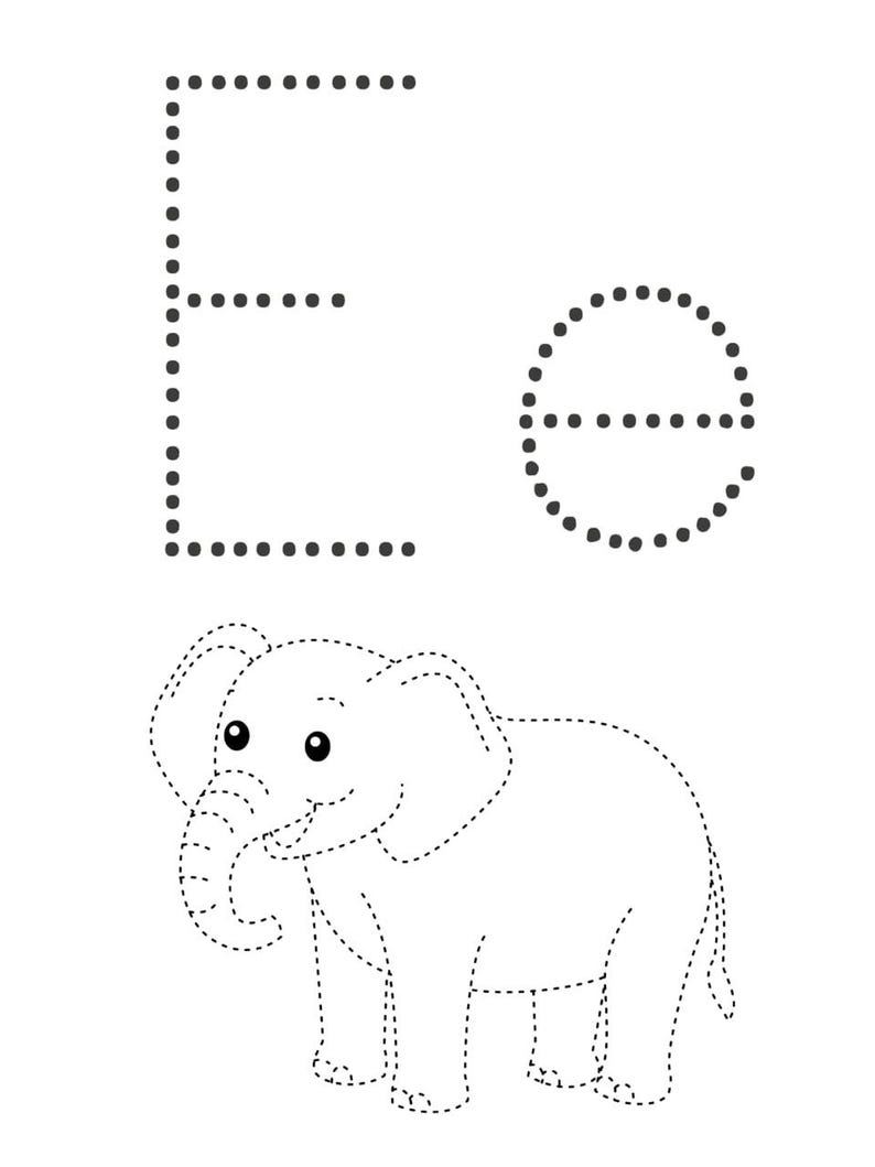 Digital Alphabet Coloring Book for Children. - Etsy