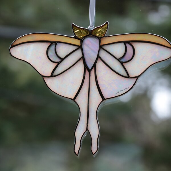 Moth Stained Glass - Etsy