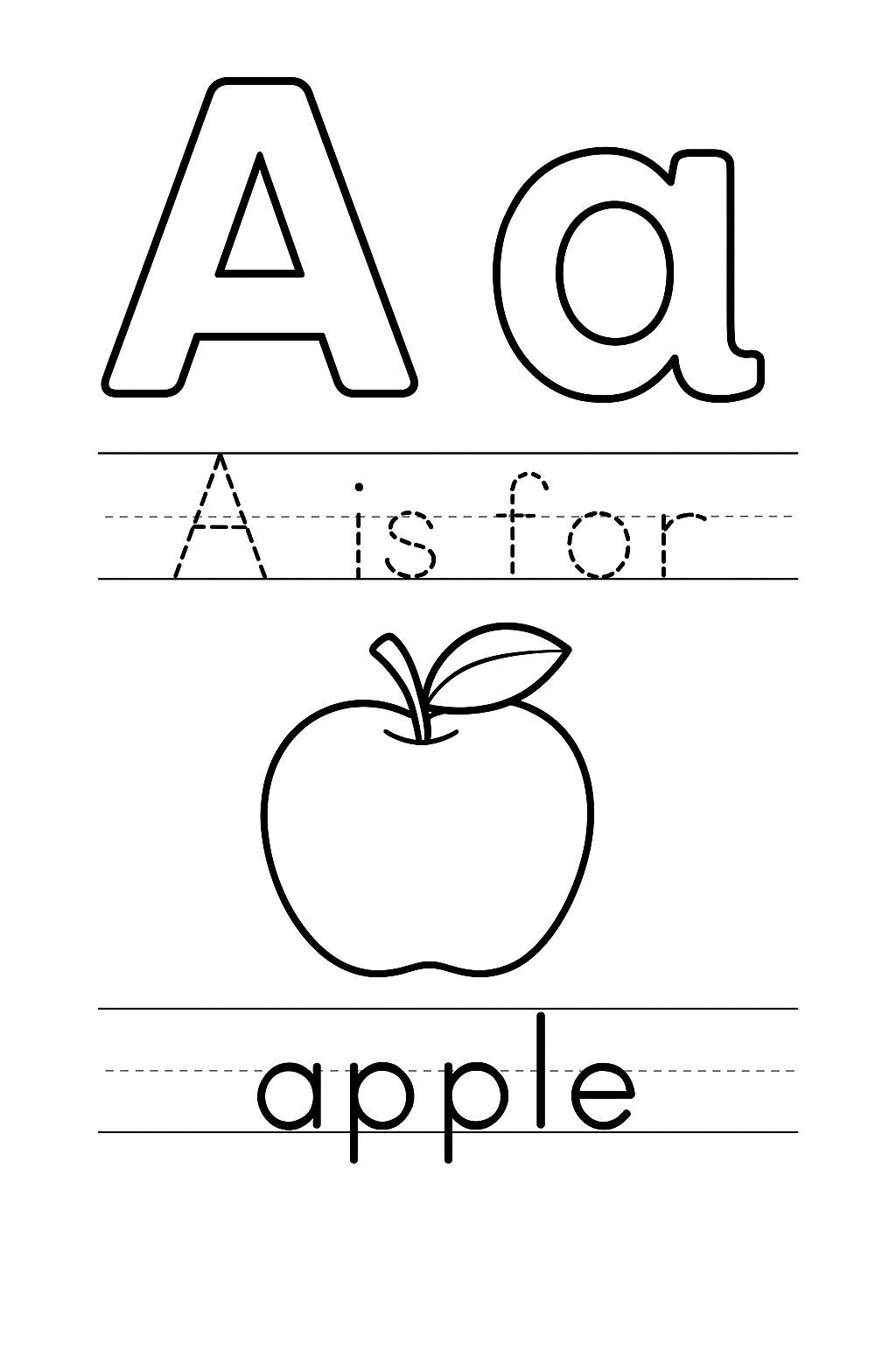 ABC Fun! Trace & Color Alphabet Book for Kids | A-Z Learning Adventure ...