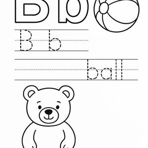 ABC Fun! Trace & Color Alphabet Book for Kids | A-Z Learning Adventure ...