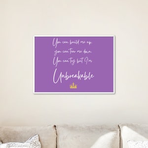 SIX | You Can Build Me up | Inspirational Musical Theatre Digital Wall ...