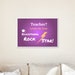 Rock Star | Teacher Thank You Digital Wall Art | Multiple Sizes ...