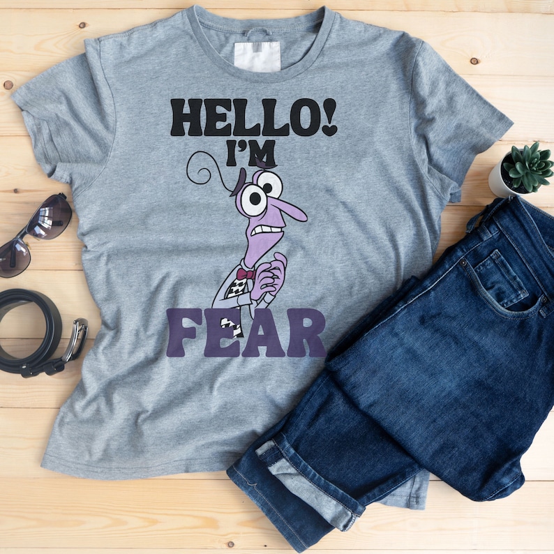 Inside Out 2 Fear PNG inside Out 2 Digital Download Anxiety, Anger, Joy ...