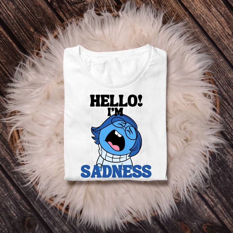 Inside Out 2 Sadness PNG |inside Out 2 Digital Download | Anxiety ...