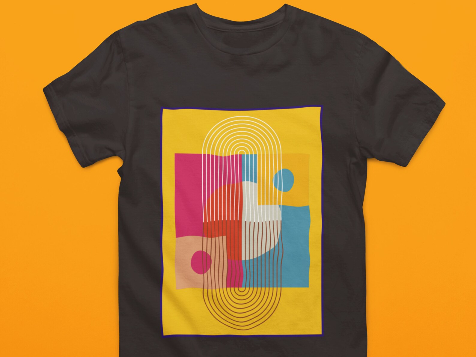 Bauhaus Shirt Retro Bauhaus Abstract personal Identity T-shirt Design ...
