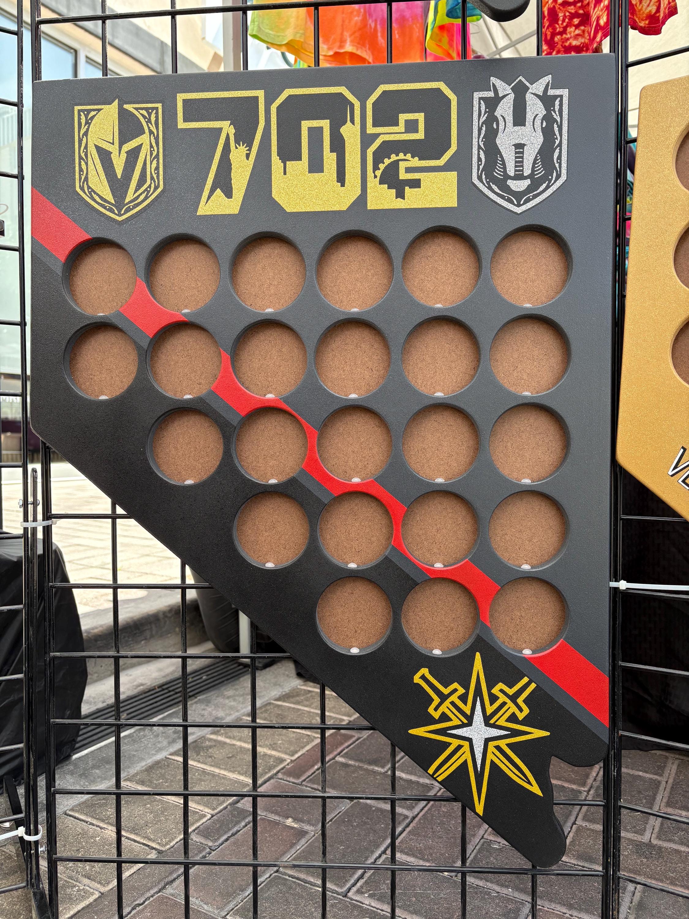 Nevada Shape Puck Boards - Hockey, Hockey Pucks, Puck Holders, Vegas ...