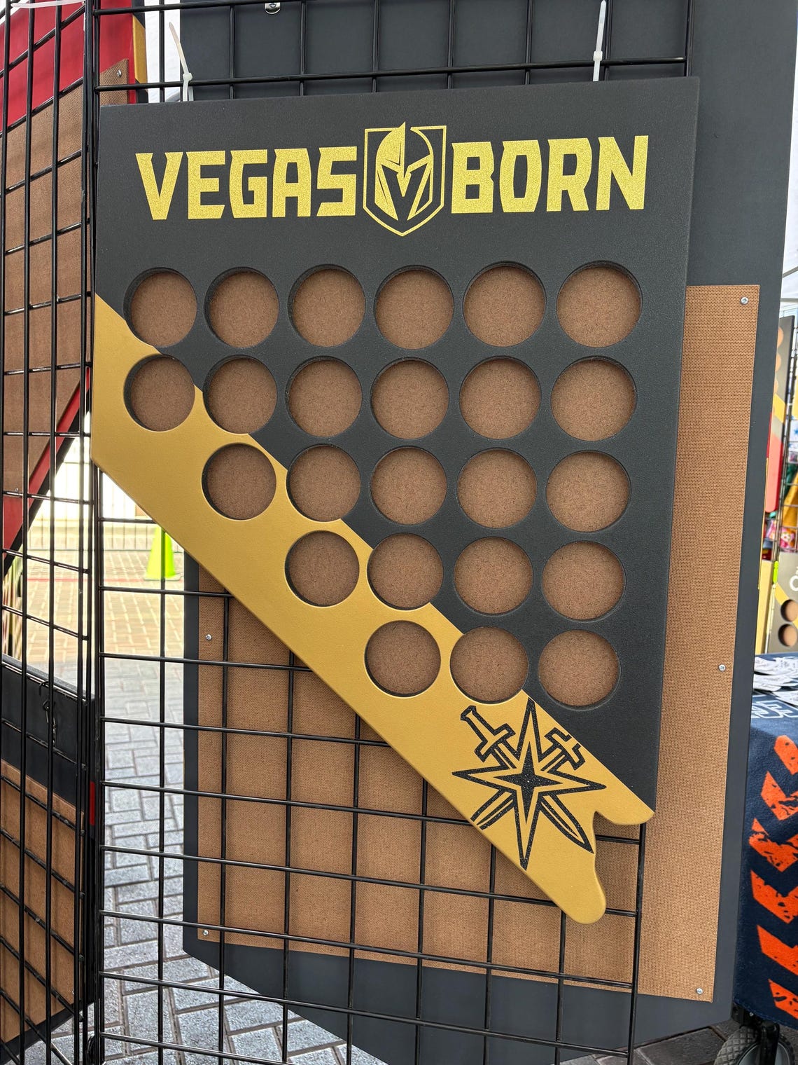 Nevada Shape Hockey Puck Boards for VGK - Variety of Styles! - Etsy