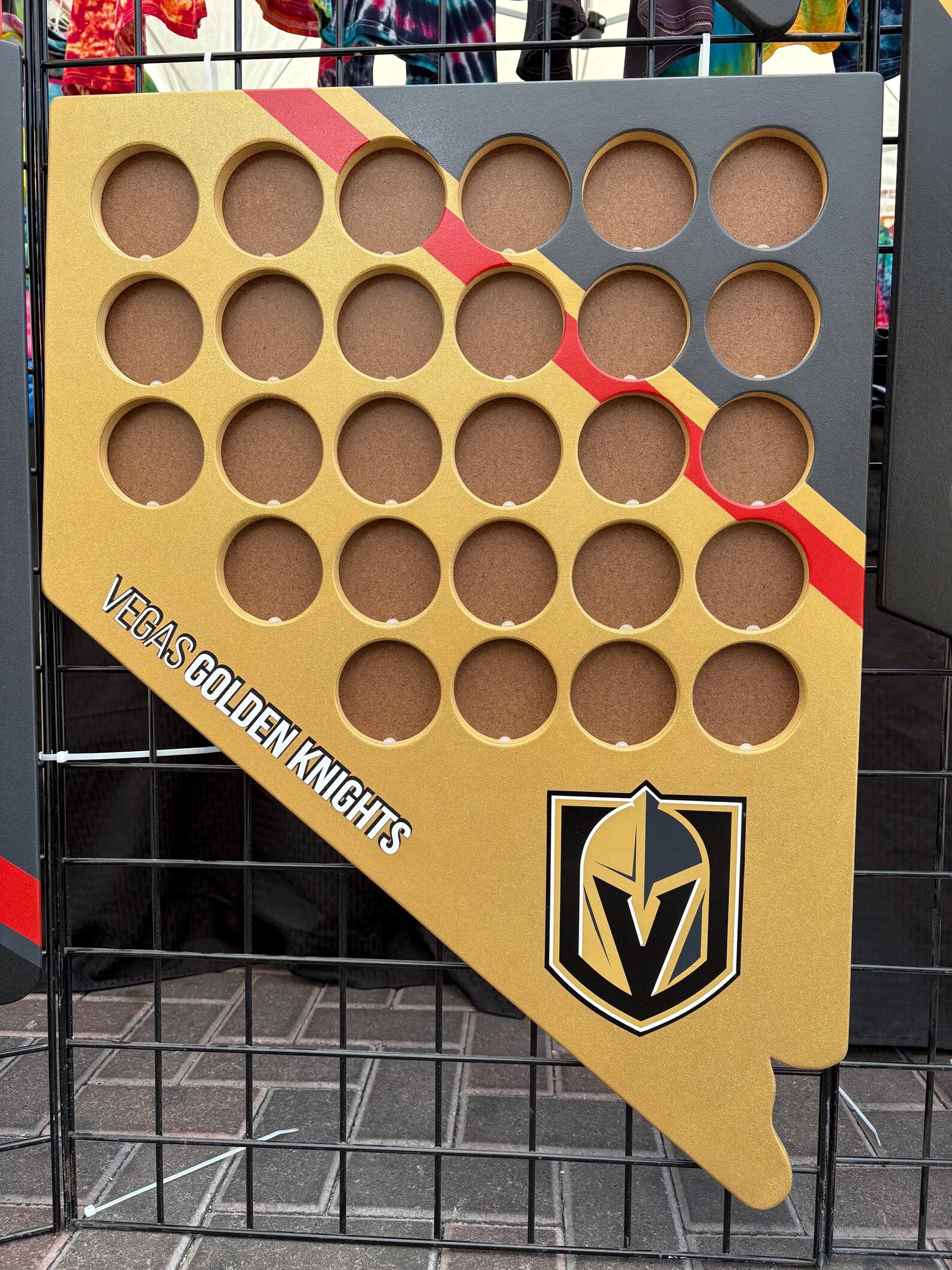 Nevada Shape Puck Boards - Hockey, Hockey Pucks, Puck Holders, Vegas ...