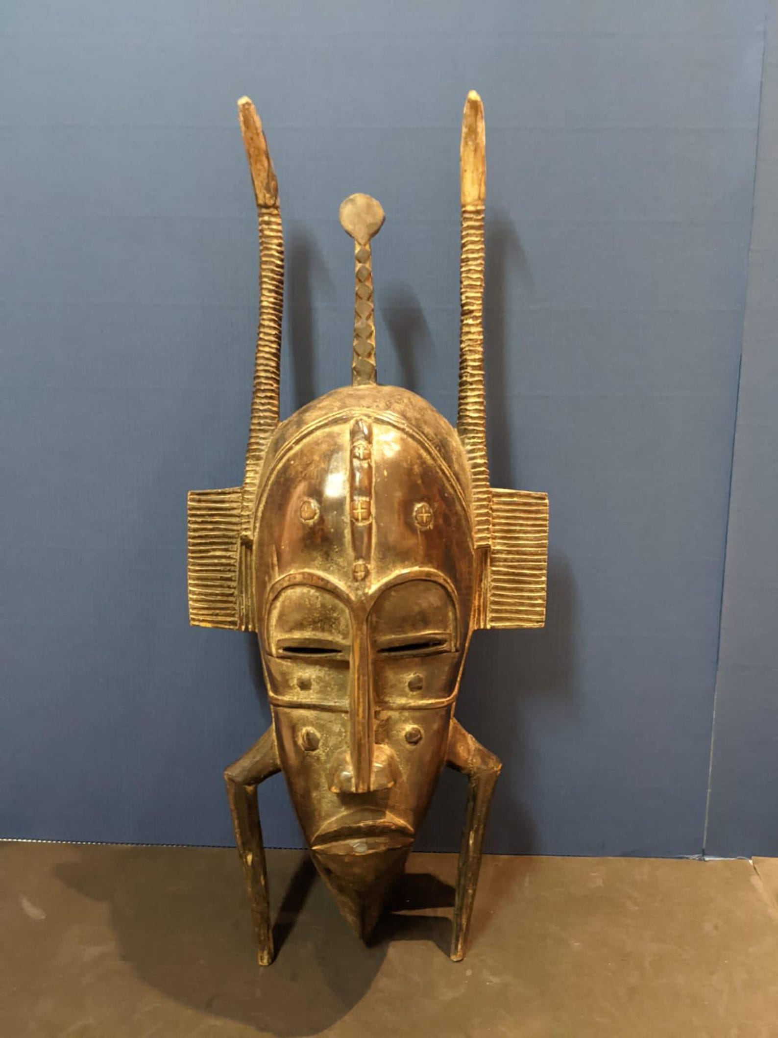 Rare African Mask From Baule-tribe, Ivory Cost - Etsy