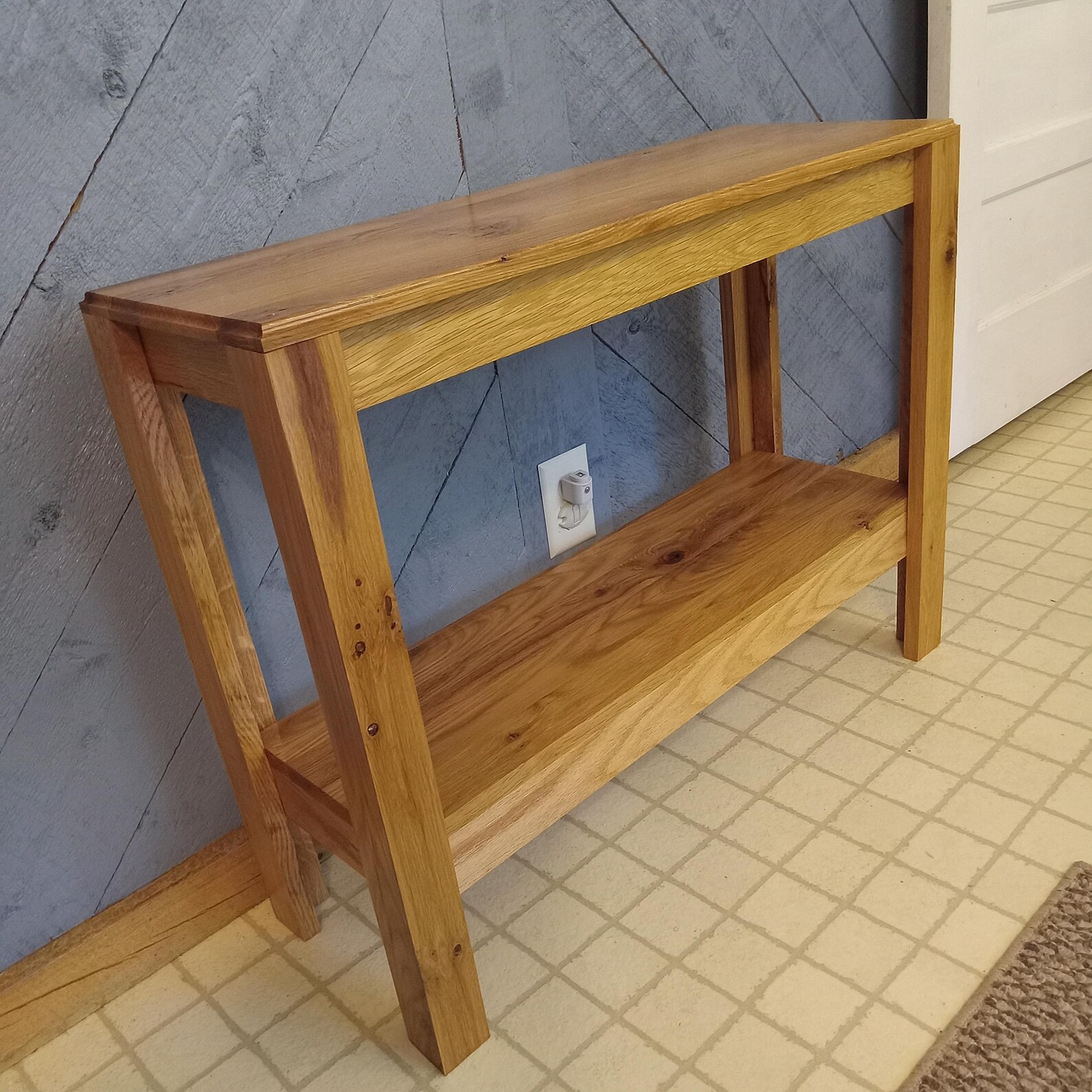Oak End Table - Etsy