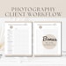 Client Work Flow, Photo Sessions, Client Checklist, Client Organization ...
