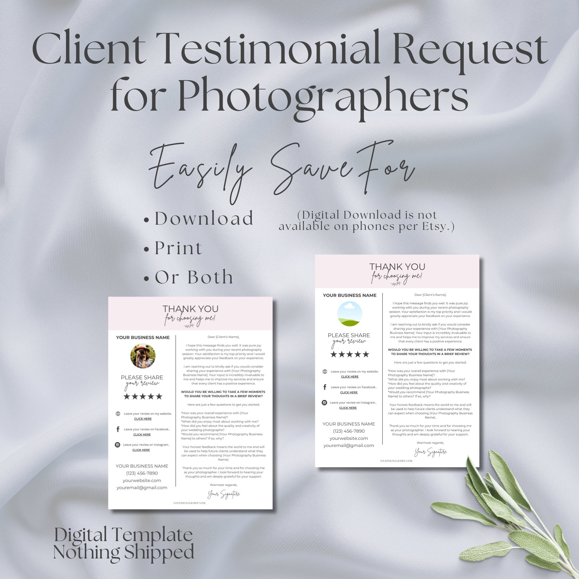 Client Testimonial Request, Client Review, Client Feedback Request ...