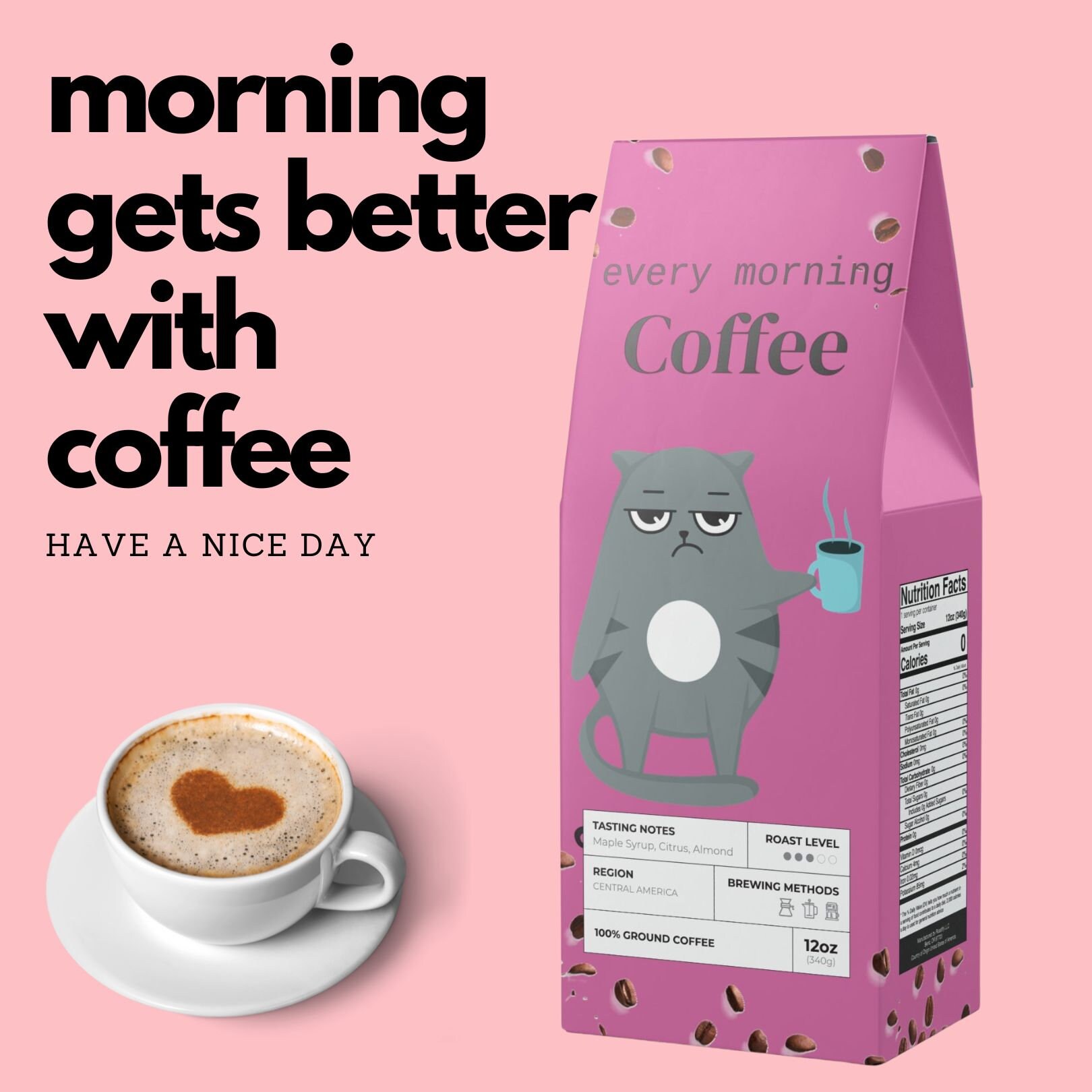 Pink Coffee, It's a Your Design, and Therapy is More Expensive Than ...