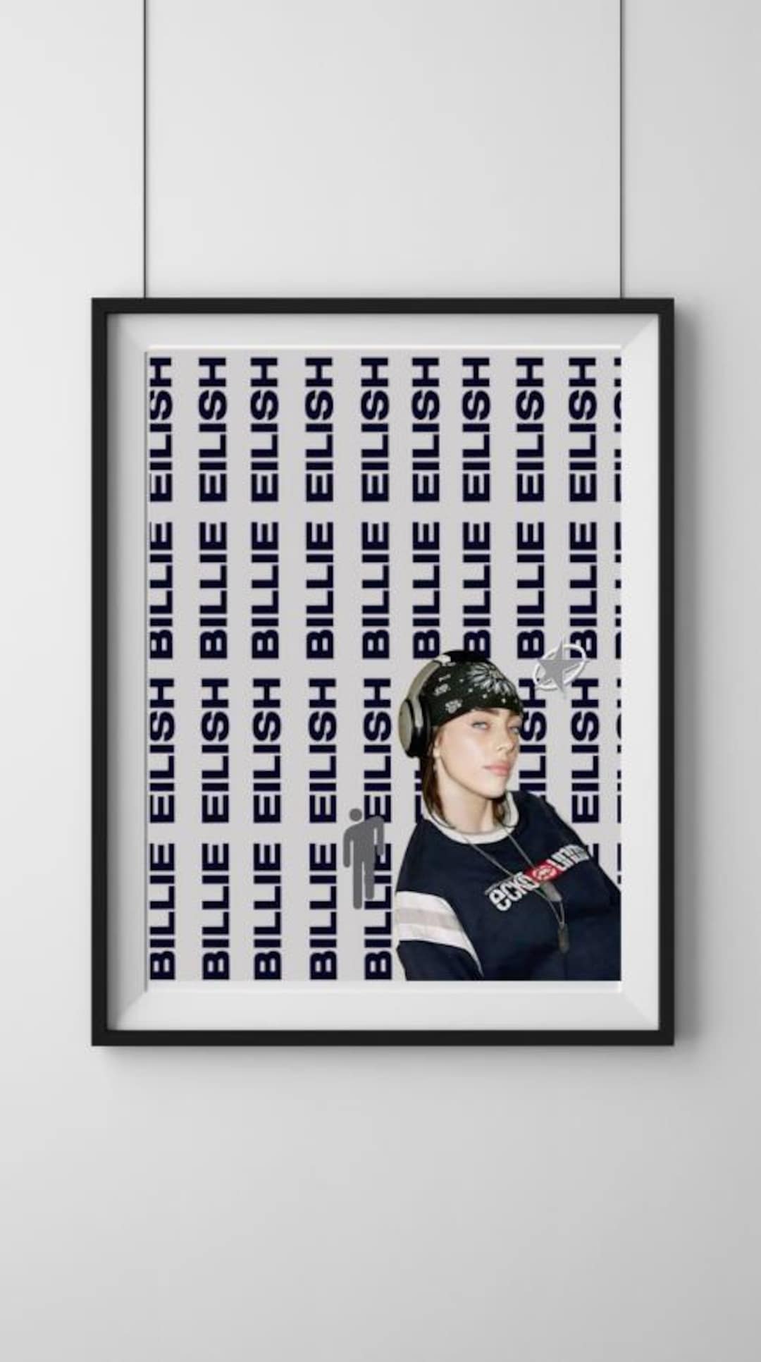 Billie Eilish Digital Printable Poster - Etsy