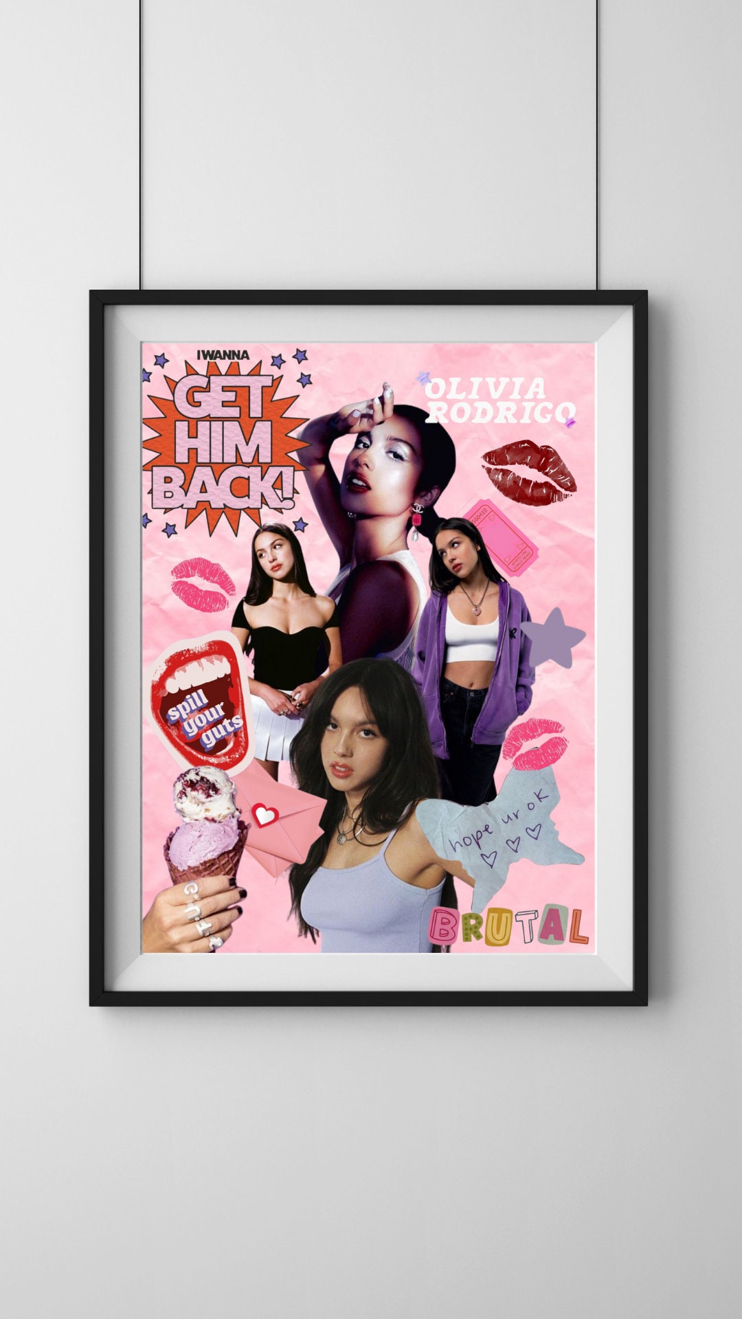 Olivia Rodrigo Digital Printable Poster - Etsy