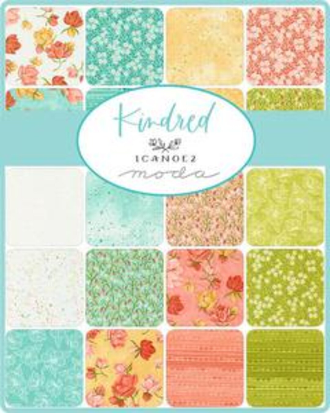 Kindred Fat Quarter Bundle by Moda Fabrics - Etsy Australia