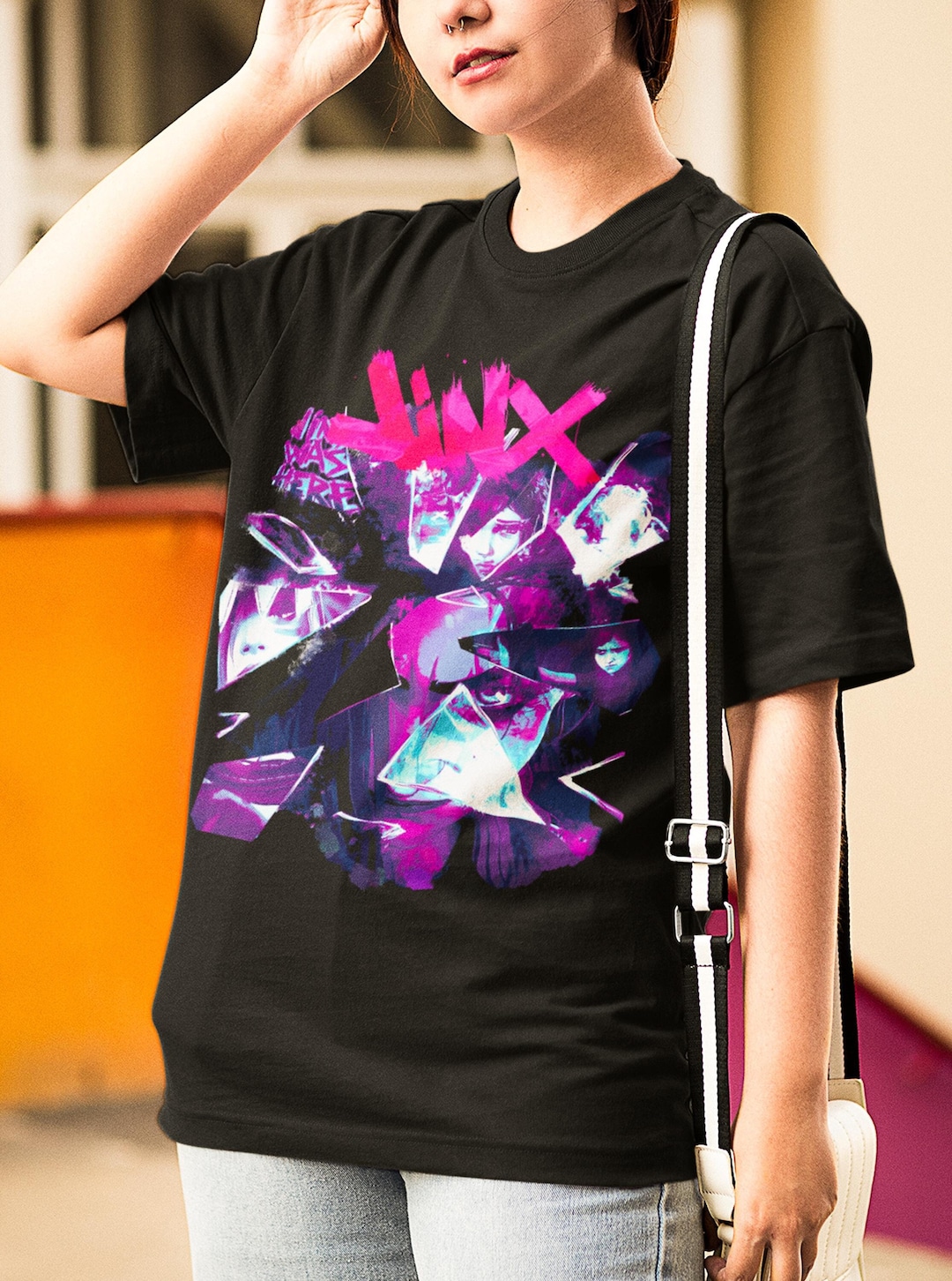 Jinx Arcane T-shirt: League of Legends LOL Gaming Merch - Etsy